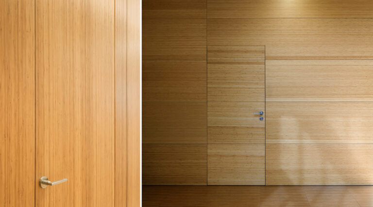 Bamboo doors and windows, sustainable carpentry - Boo